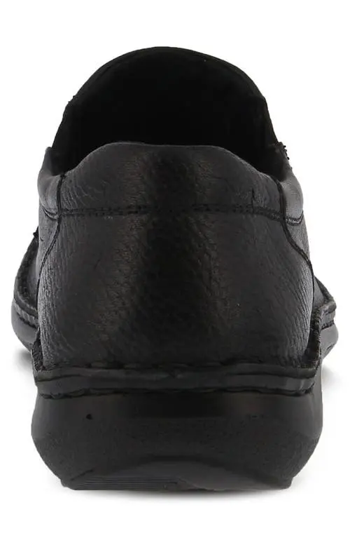 SPRING STEP SHOES Niccolo Moc Toe Loafer - Black