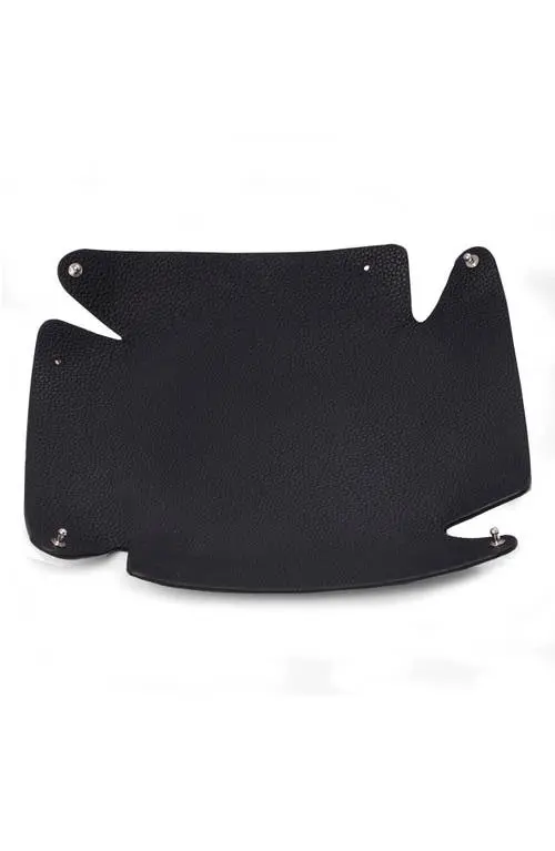 BEY-BERK Catchall Leather Valet Tray