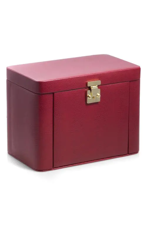 BEY-BERK Jewelry Case - Red