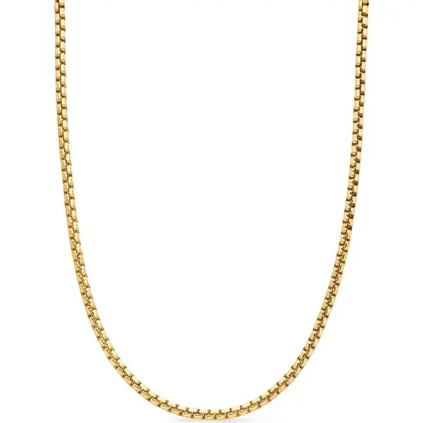 David Yurman Box Chain Necklace - 18kyg