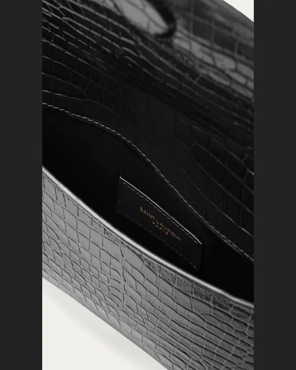 Saint Laurent Uptown Monogram Pouch