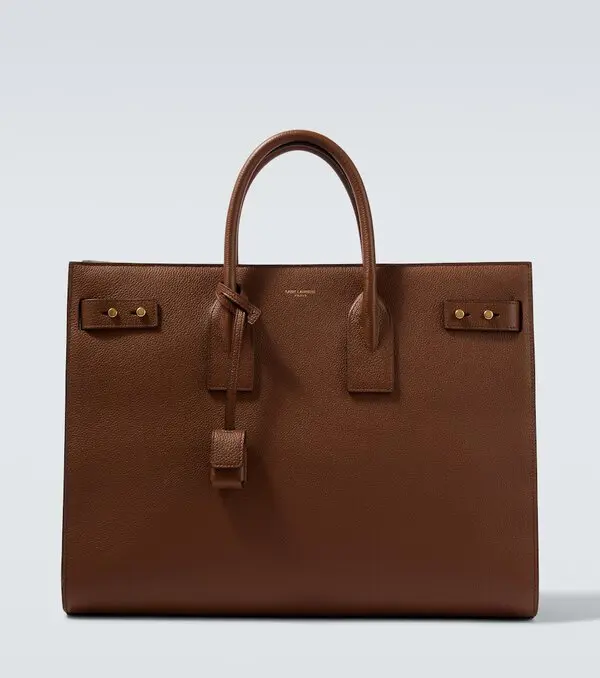 Saint Laurent Sac De Jour Large Tote Bag - Brown