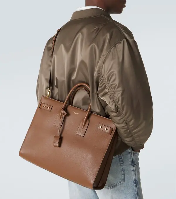 Saint Laurent Sac De Jour Large Tote Bag - Brown