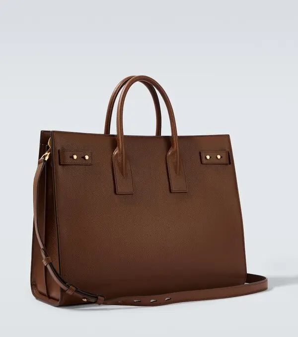 Saint Laurent Sac De Jour Large Tote Bag - Brown
