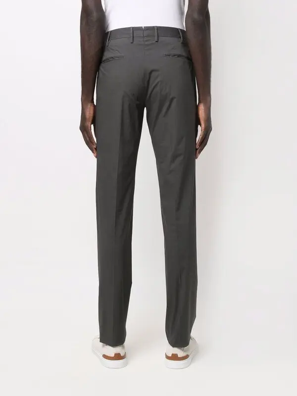 Incotex Certified Summer Poplin Trousers - Grey