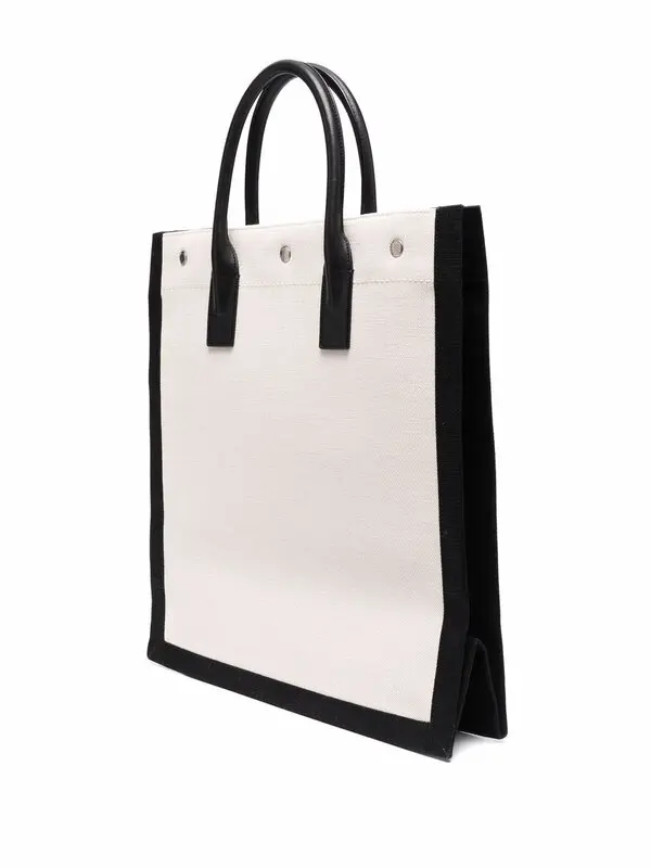 Saint Laurent Rive Gauche Tote Bag - Neutrals