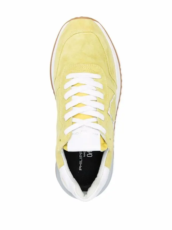 Philippe Model Panelled Low-top Sneakers - Yellow