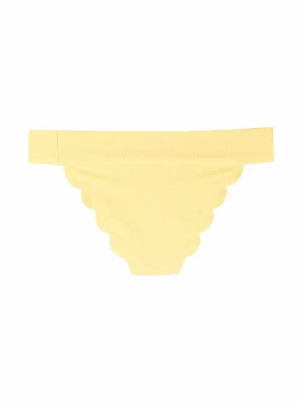 Marysia Scallop-edge Bikini Bottoms