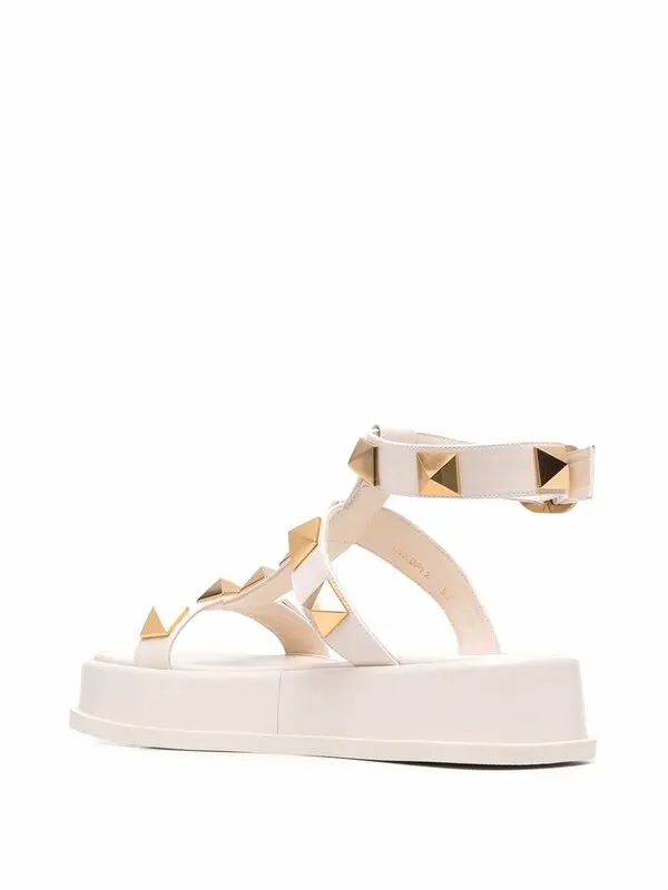 Valentino Garavani Roman Stud Flatform Sandals