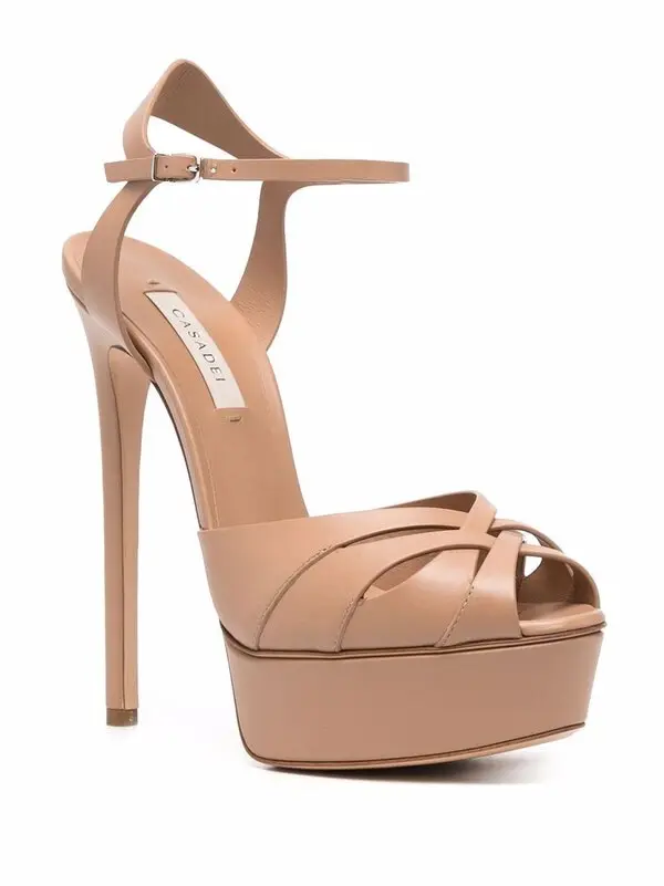 Casadei Flore Platform Sandals