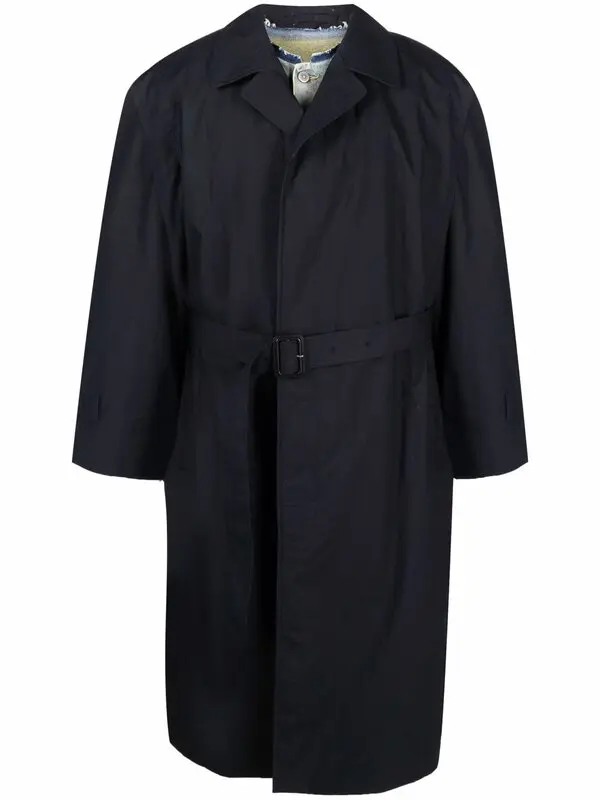 MAISON MARGIELA Layered Cotton Trench Coat