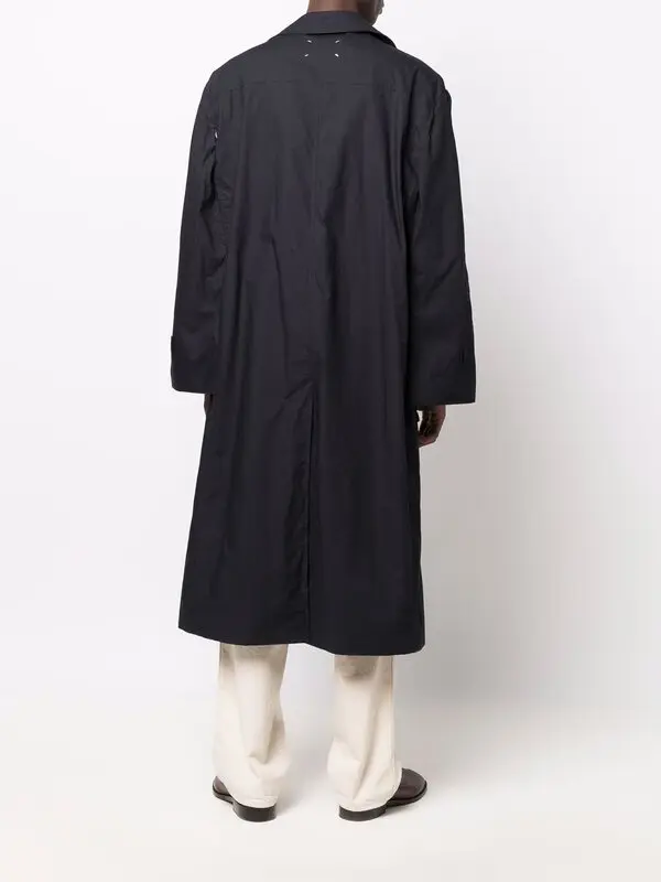 MAISON MARGIELA Layered Cotton Trench Coat