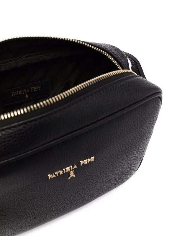 Patrizia Pepe Small Crossbody Bag - Black