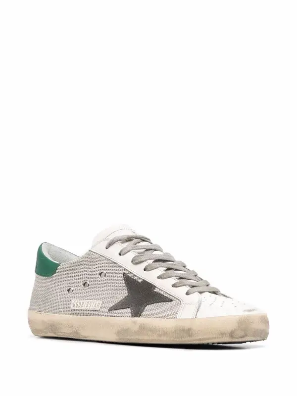 GOLDEN GOOSE Super-star Trainers - White