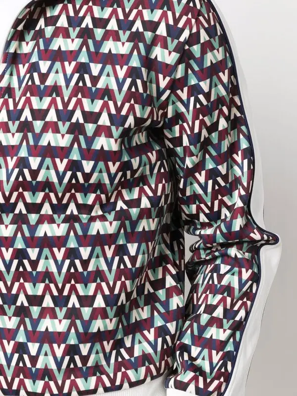 Valentino Garavani Optical-print Track Jacket
