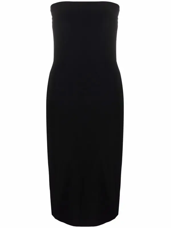 Norma Kamali Mid-length Strapless Dress