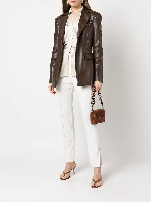 Cinq À Sept Brianne Slim-fit Trousers - White