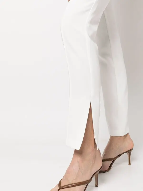 Cinq À Sept Brianne Slim-fit Trousers - White