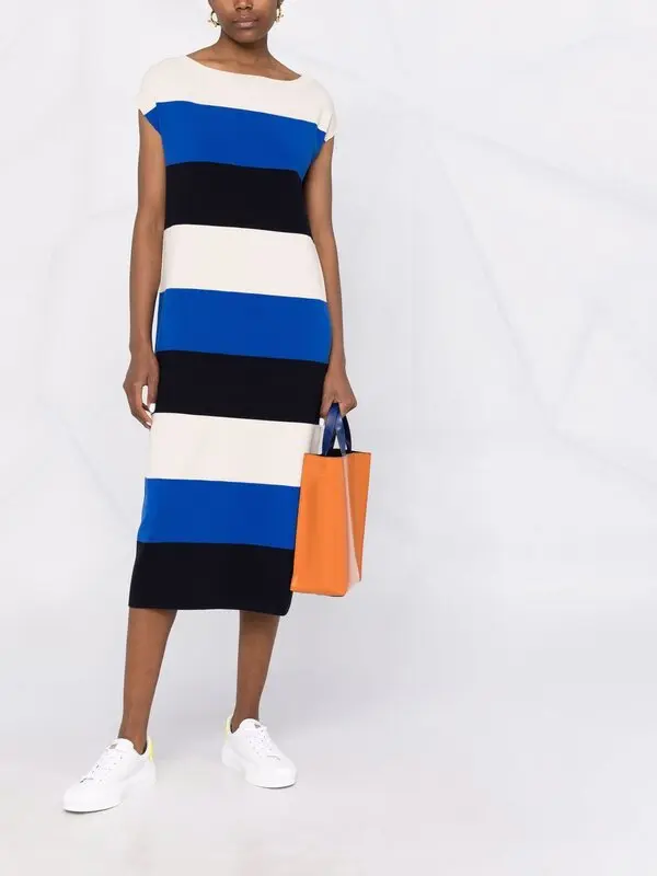Woolrich Midi-length Striped Dress