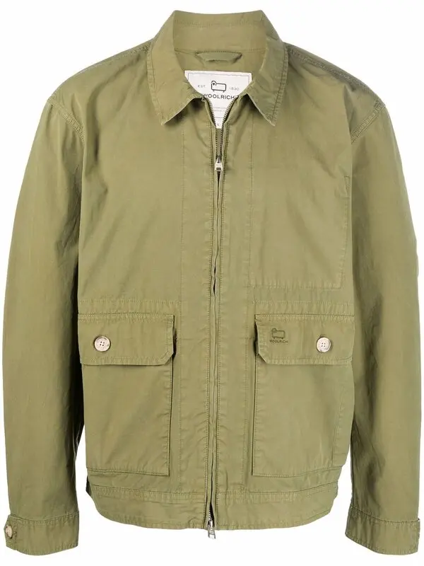 Woolrich Zip-up Bomber Jacket