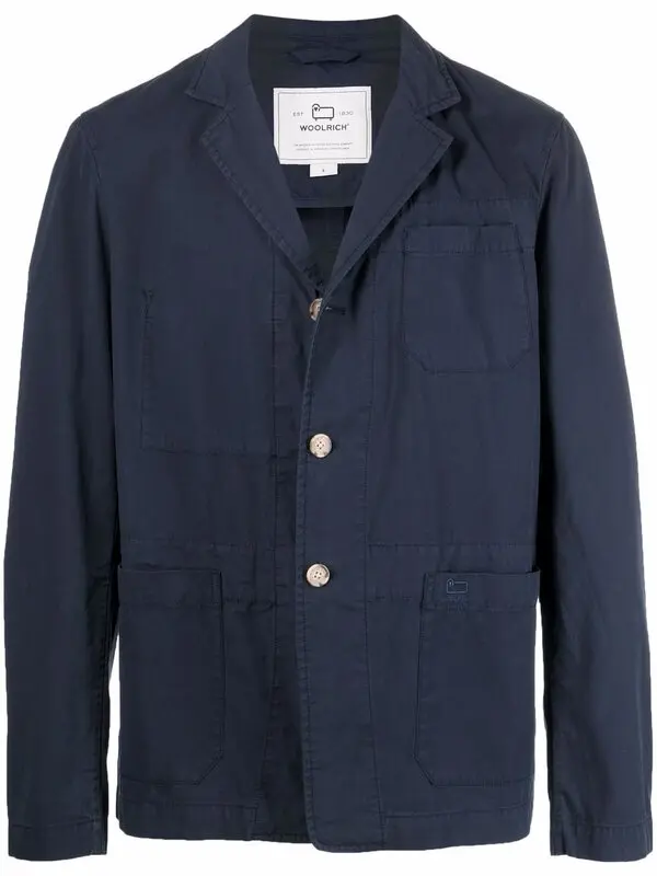 Woolrich Single-breasted Button Blazer