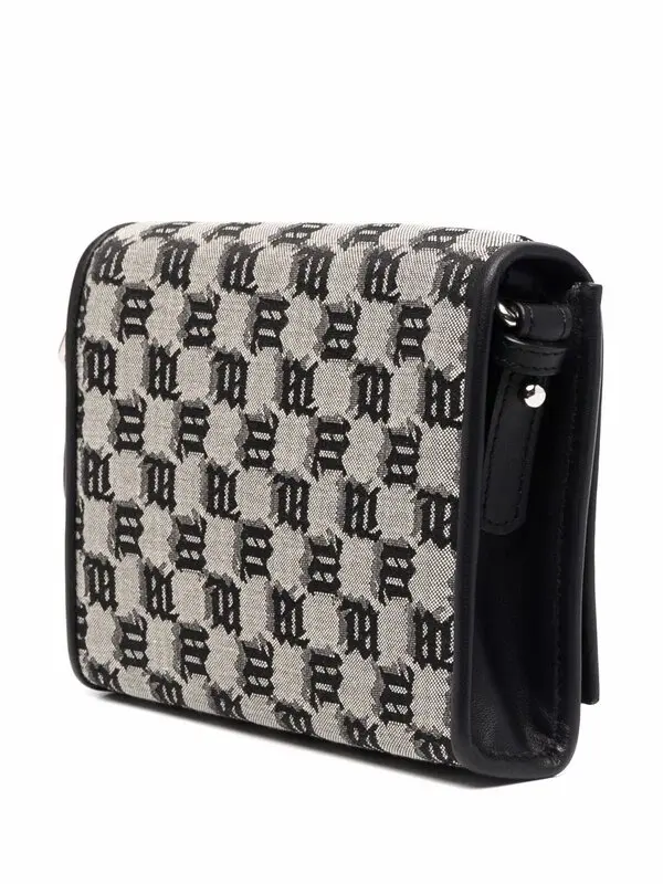 MISBHV Monogram Jacquard Shoulder Bag