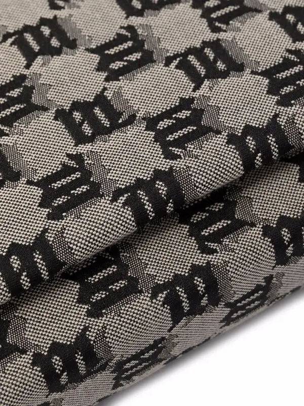 MISBHV Monogram Jacquard Shoulder Bag