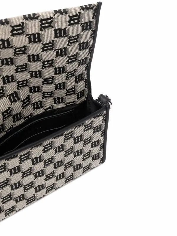 MISBHV Monogram Jacquard Shoulder Bag