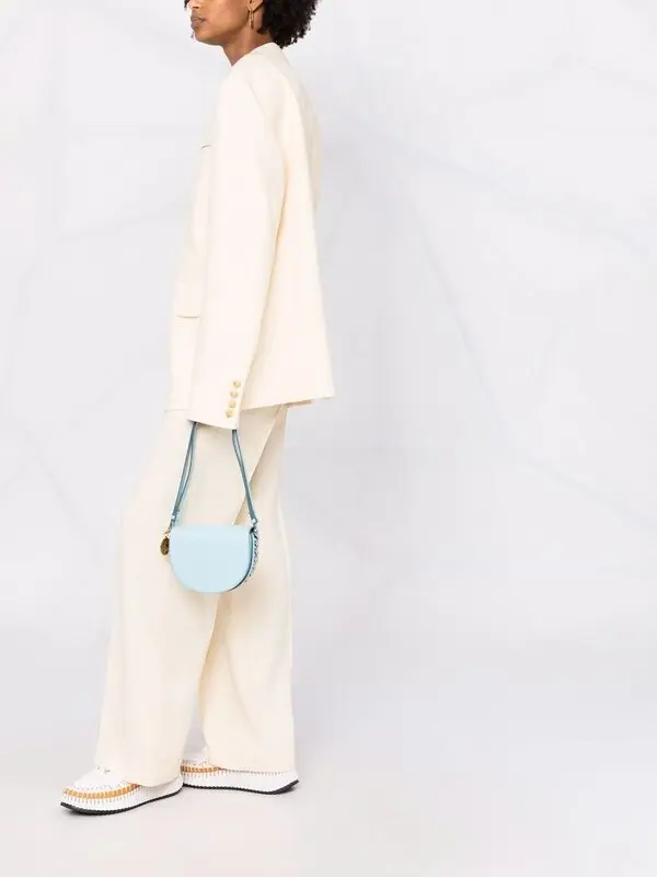 Stella McCartney Frayme Flap Shoulder Bag