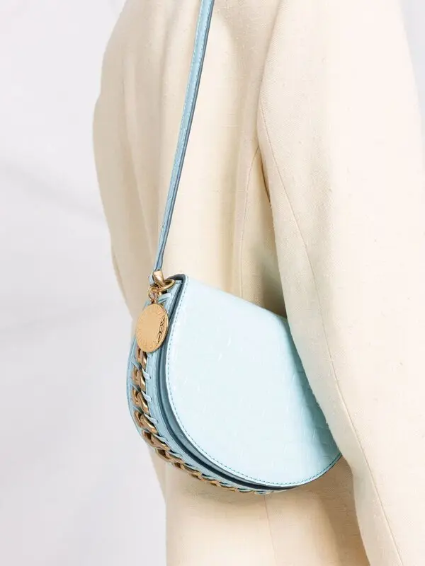 Stella McCartney Frayme Flap Shoulder Bag