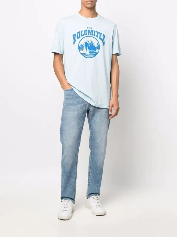 DIESEL® Graphic-print T-shirt - Blue