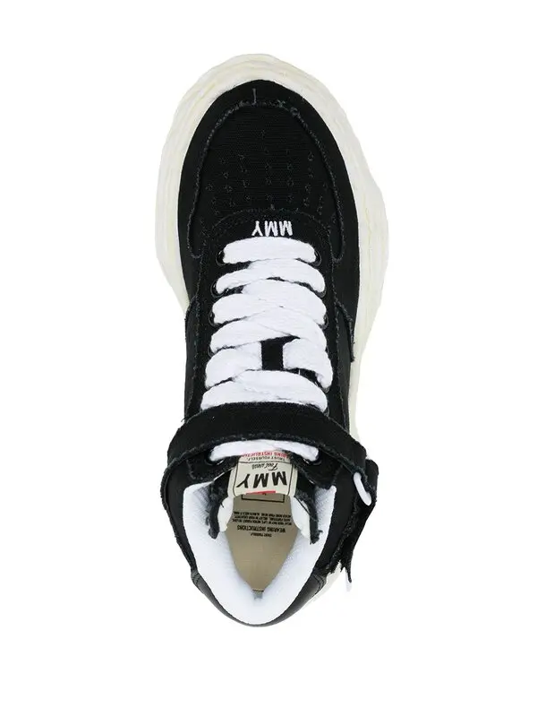 Mihara Yasuhiro Wayne High-top Sneakers - Black