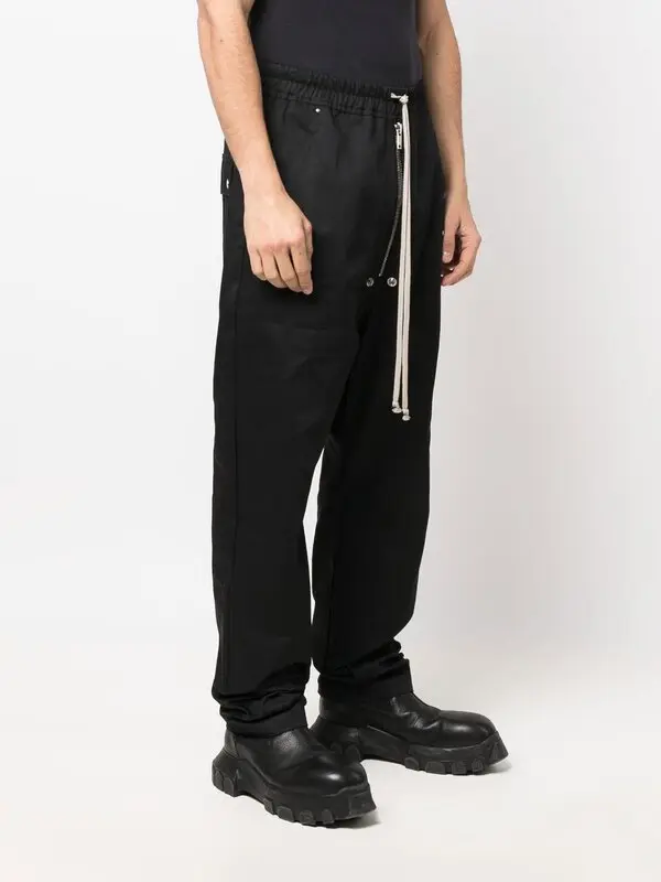 Rick Owens Drop-crotch Drawstring Trousers - Black