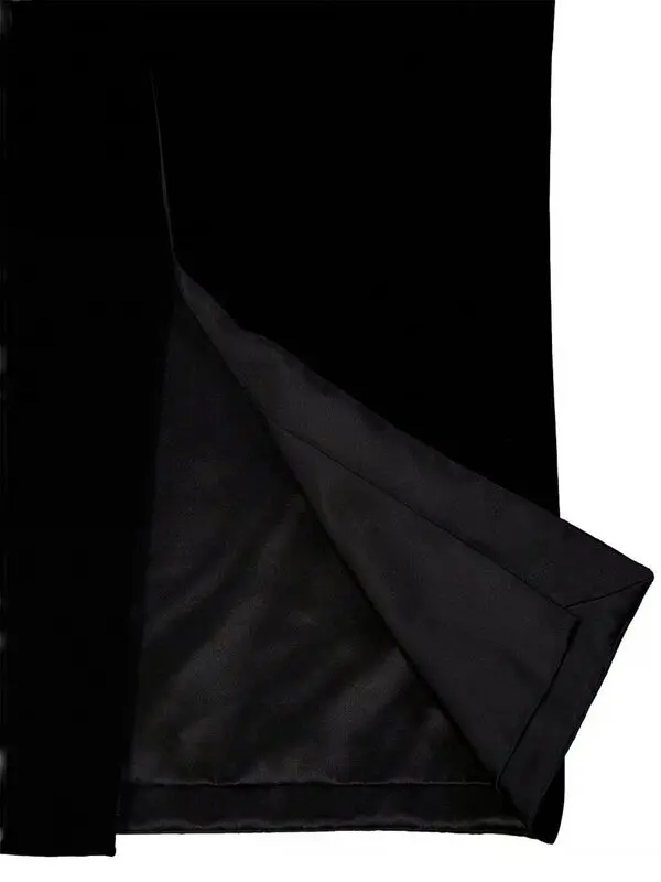 Saint Laurent Cut-out Silk Dress