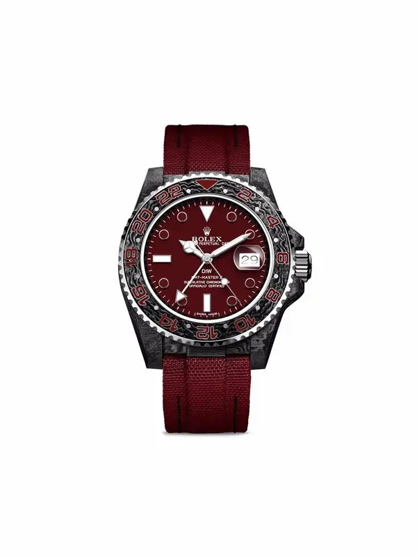 DIW (DESIGNA INDIVIDUAL WATCHES) Customised Gmt Q Project Watch - Red