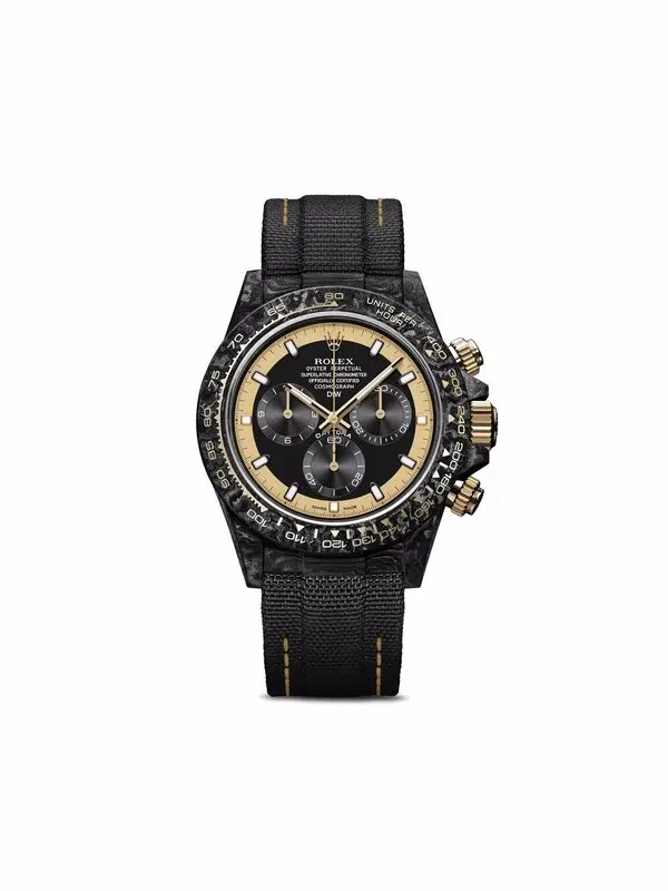 DIW (DESIGNA INDIVIDUAL WATCHES) Carbon Fibre Chronograph Watch - Black