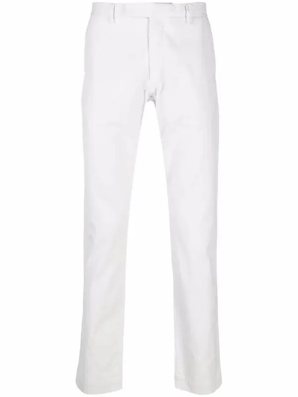 Polo Ralph Lauren Four-pocket Cotton Chino Trousers - White