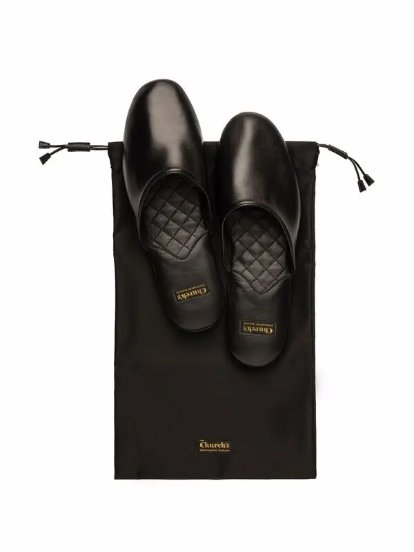 Church's Arran 3 Leather Slippers - Black
