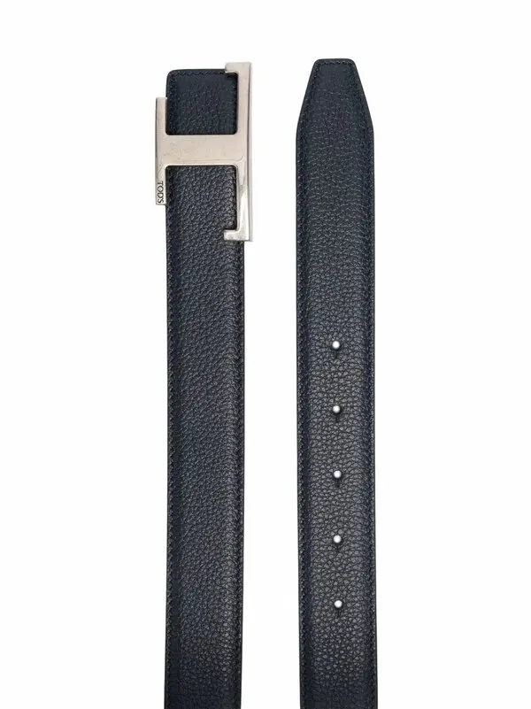 TOD'S T Logo Buckle Belt
