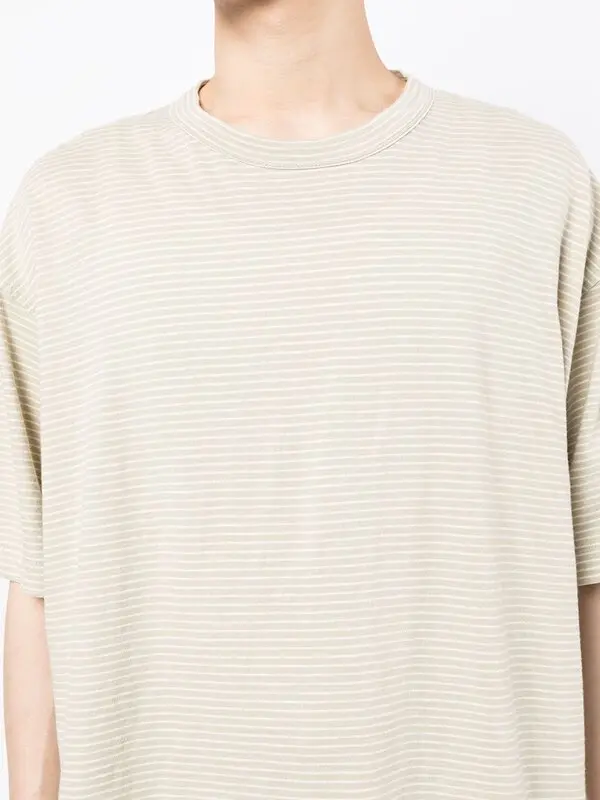 You Must Create Striped Cotton T-shirt
