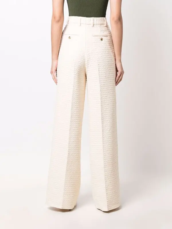 Amiri High-waisted Woven Trousers
