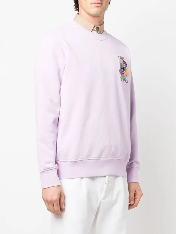Casablanca Logo-embroidered Sweatshirt