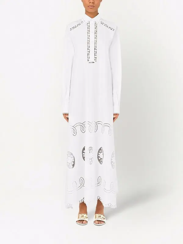 Dolce & Gabbana Embroidered Long Kaftan