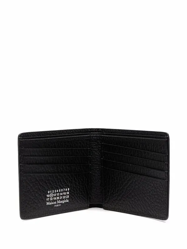 MAISON MARGIELA Four-stitches Leather Wallet - Black