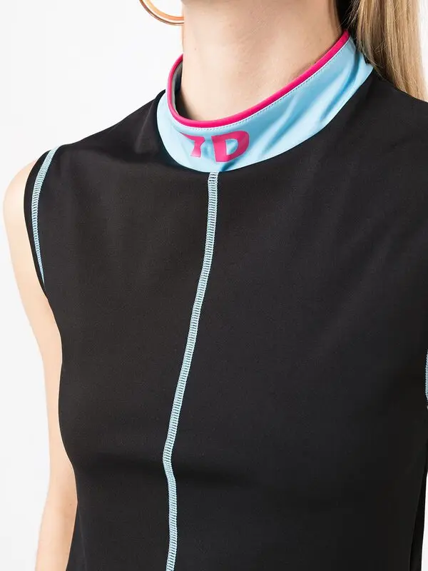 7 DAYS ACTIVE Logo-print Sleeveless Top