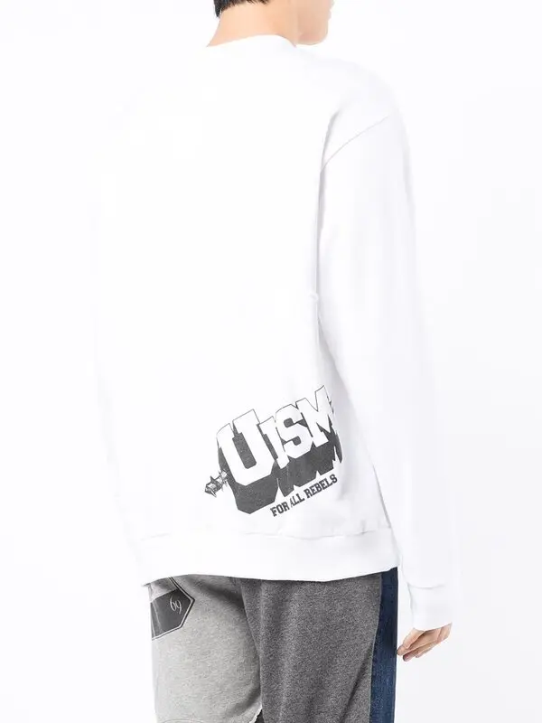 UNDERCOVERISM Logo-print Crew Neck Sweatshirt