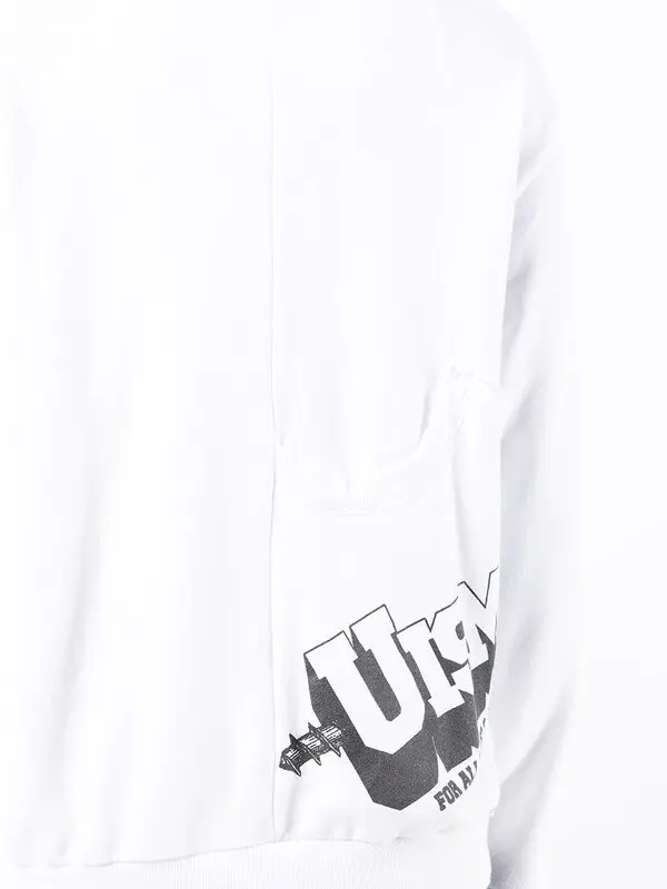 UNDERCOVERISM Logo-print Crew Neck Sweatshirt