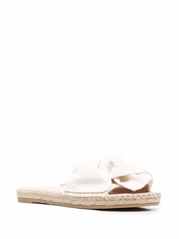 Manebí Ruched Open-toe Espadrilles