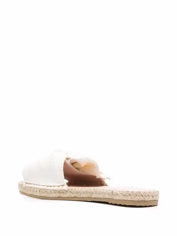 Manebí Ruched Open-toe Espadrilles