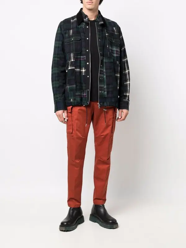 DIESEL® Cotton Tapered Cargo Trousers